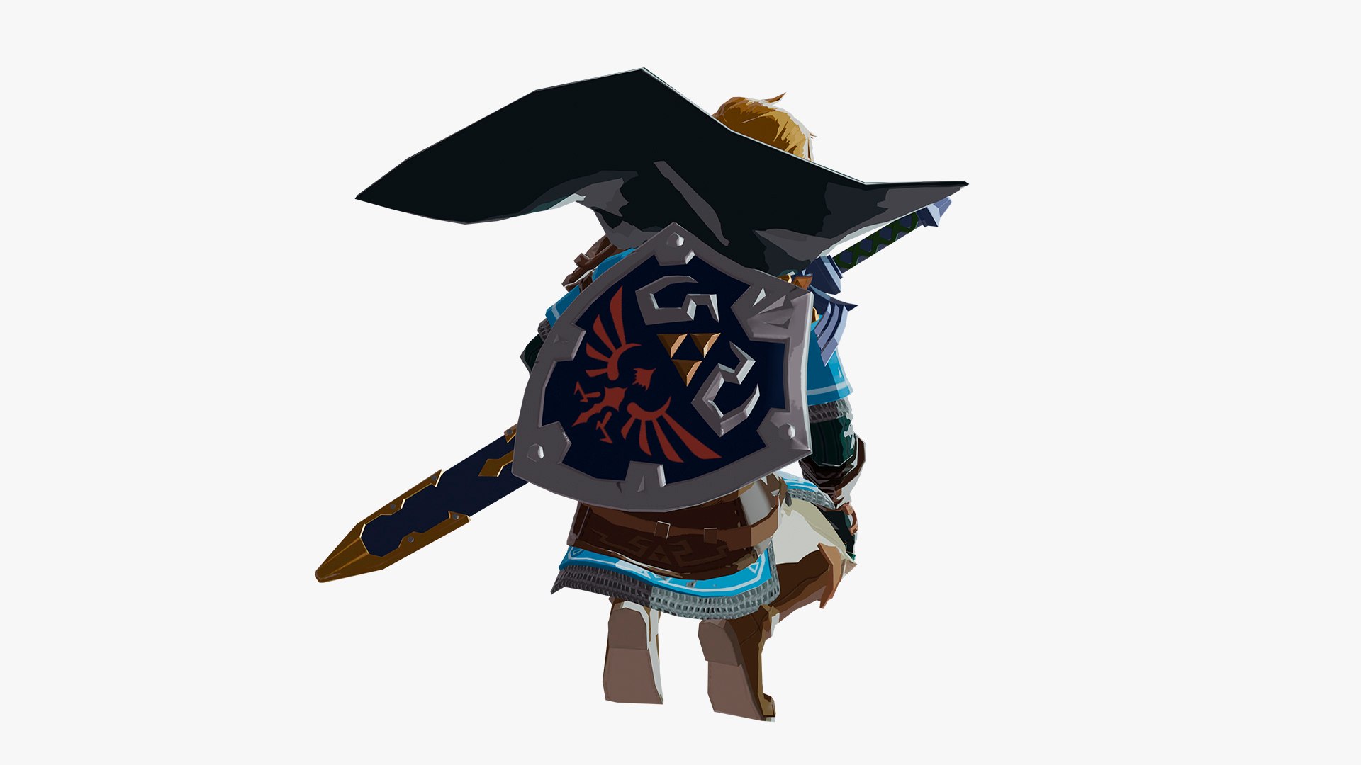 3D Tloz Botw Link Model - TurboSquid 1368544