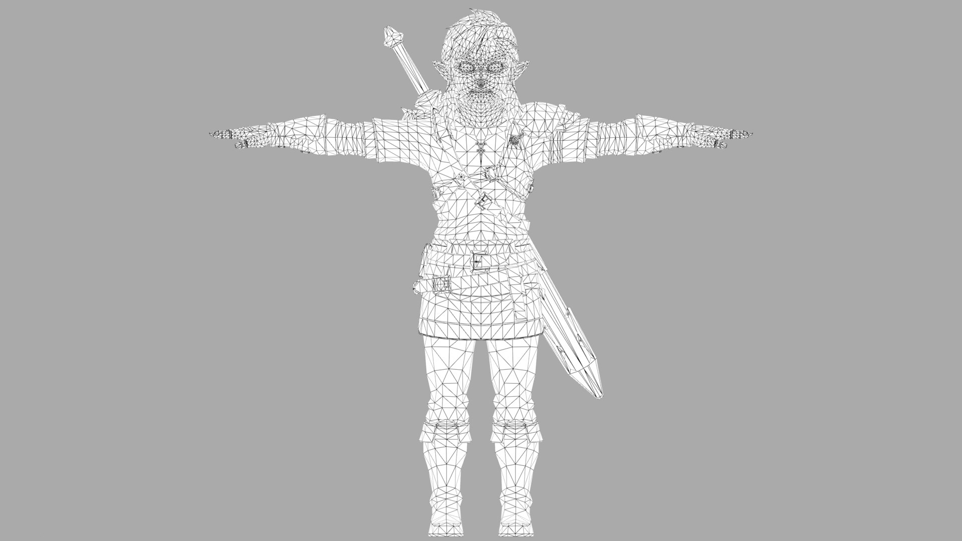 3D Tloz Botw Link Model - TurboSquid 1368544