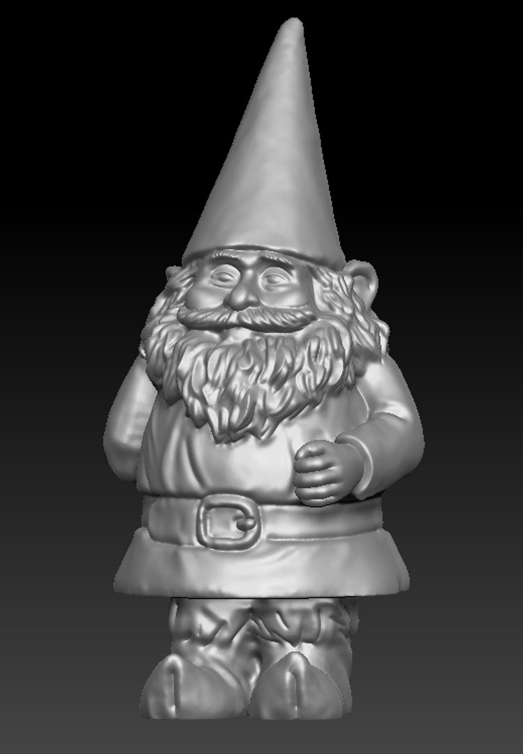 Garden Gnome With Open Hand 3D - TurboSquid 1972477