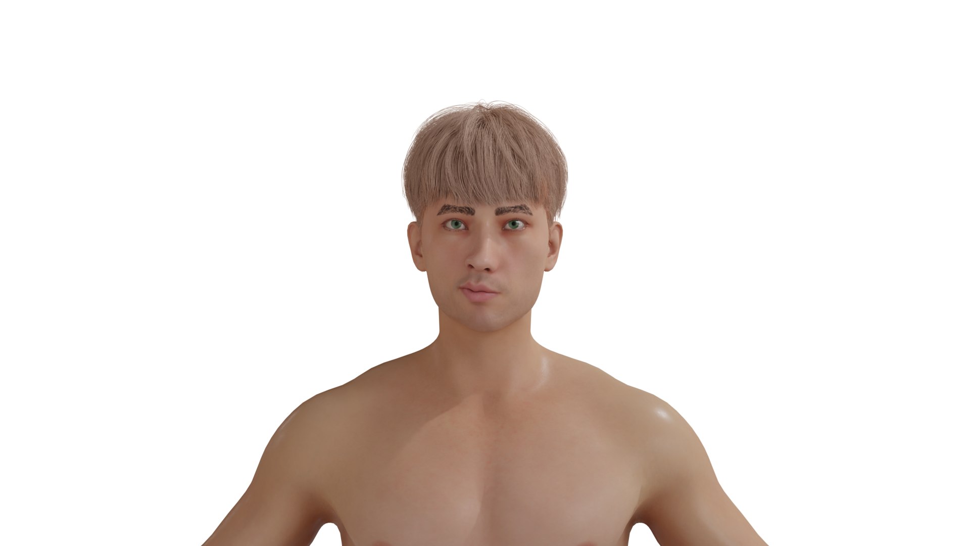 3D Rigged ShapeKey Male - TurboSquid 1985416