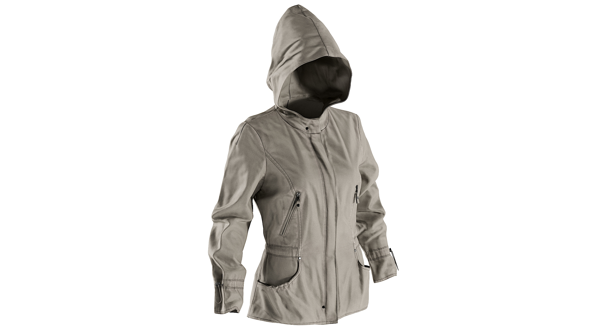 3D realistic women s jacket model - TurboSquid 1695675