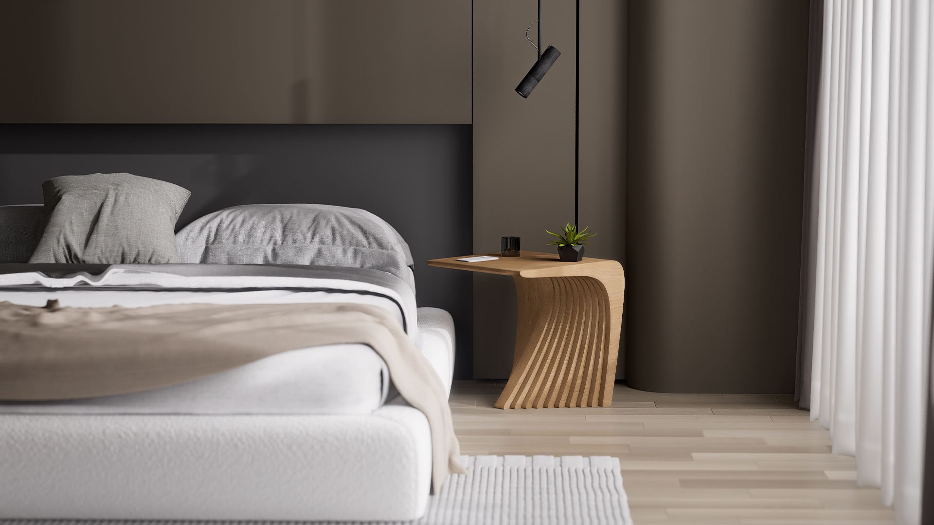 Free Woodbang Touchey Parametric Side Table 3D Model - TurboSquid 2298397