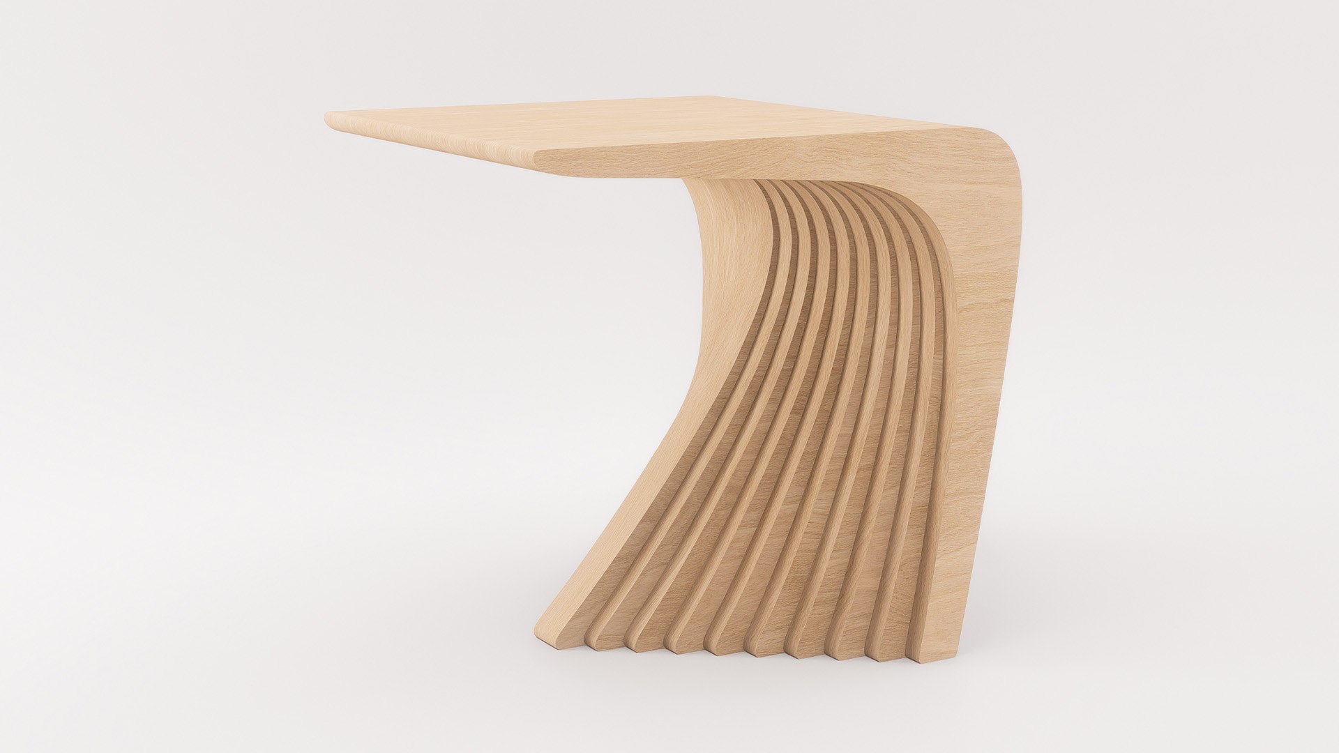 Free Woodbang Touchey Parametric Side Table 3D Model - TurboSquid 2298397