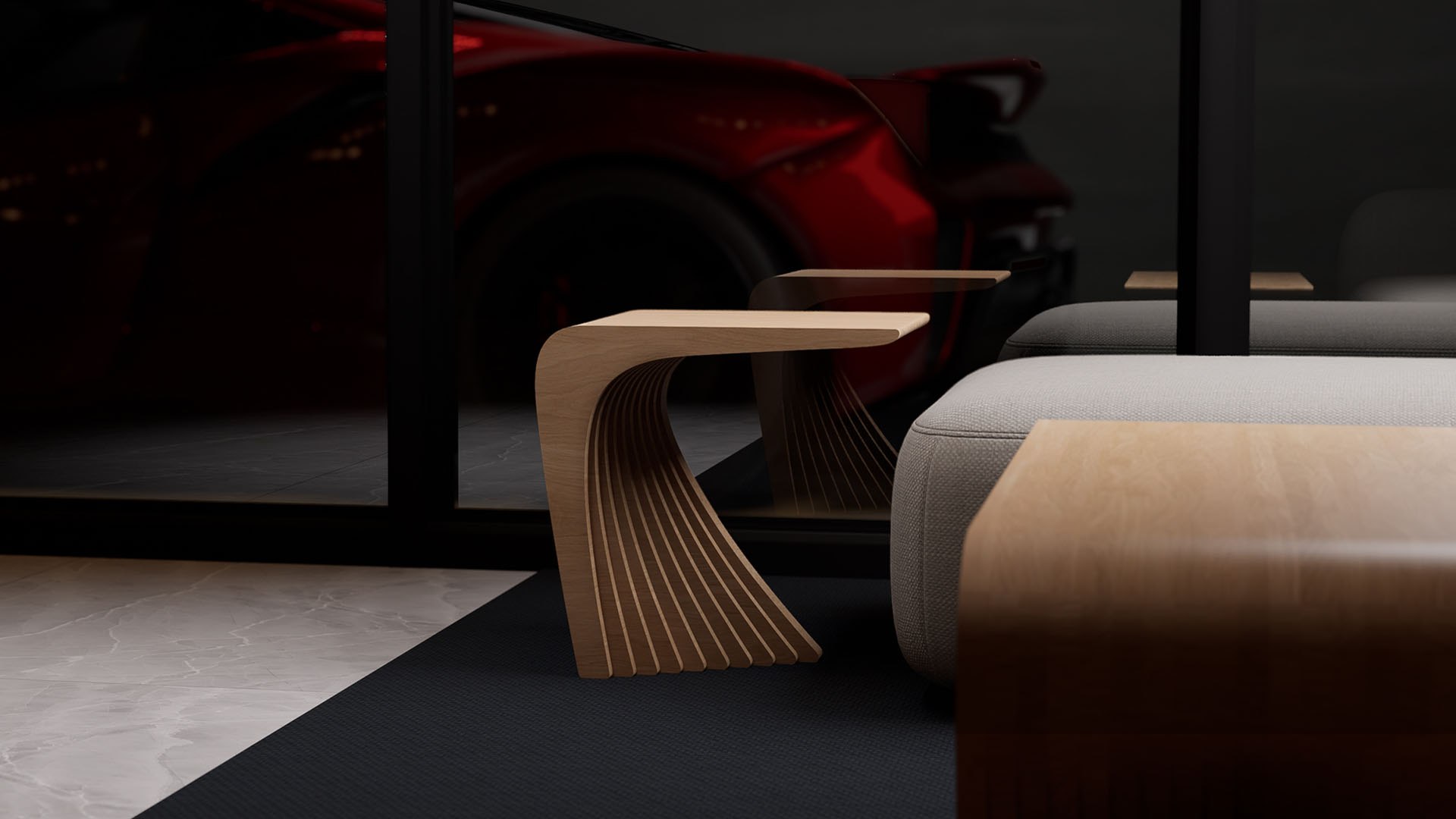 Free Woodbang Touchey Parametric Side Table 3D Model - TurboSquid 2298397