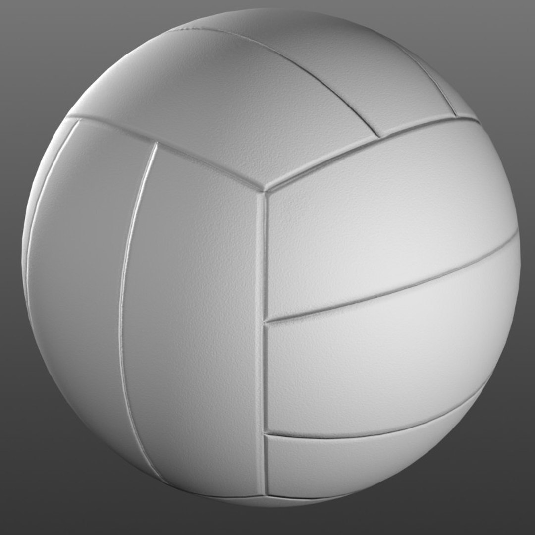 3d Volleyball Ball Model