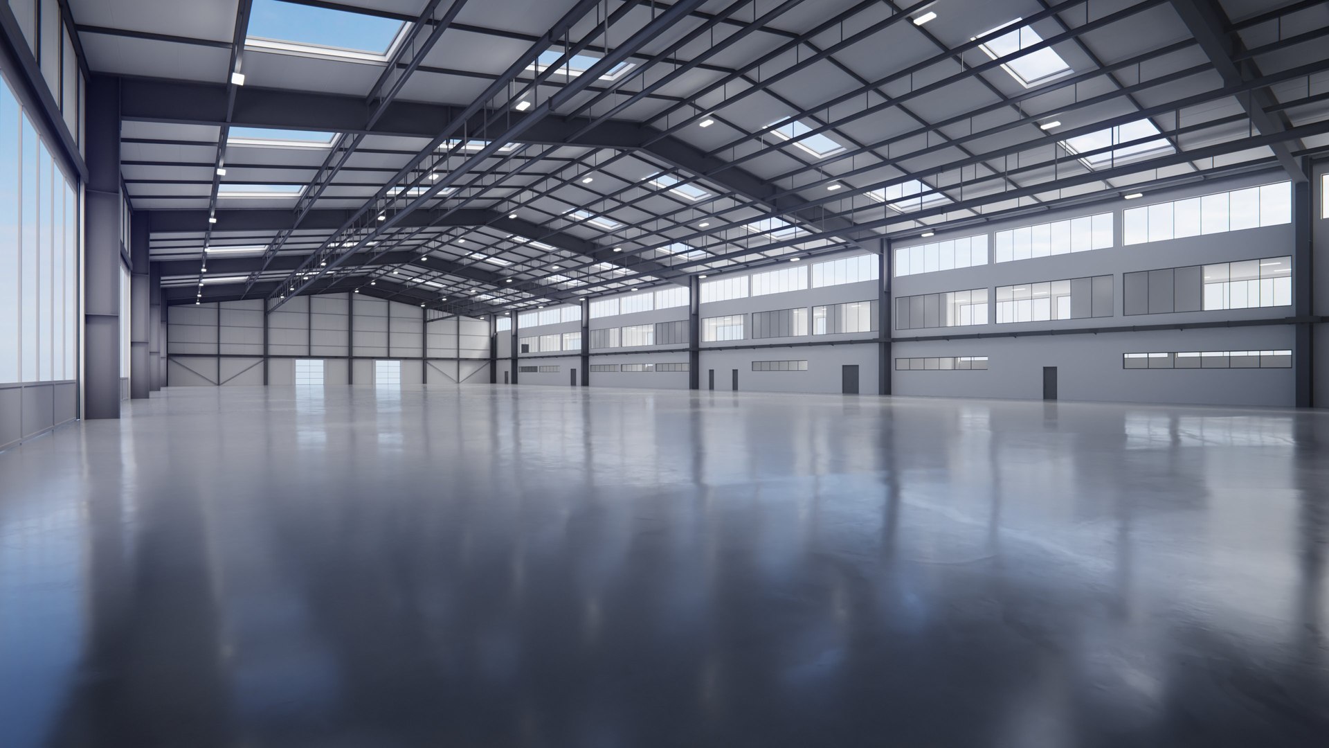 Airplane Hangar Interior 13 3D - TurboSquid 2089184