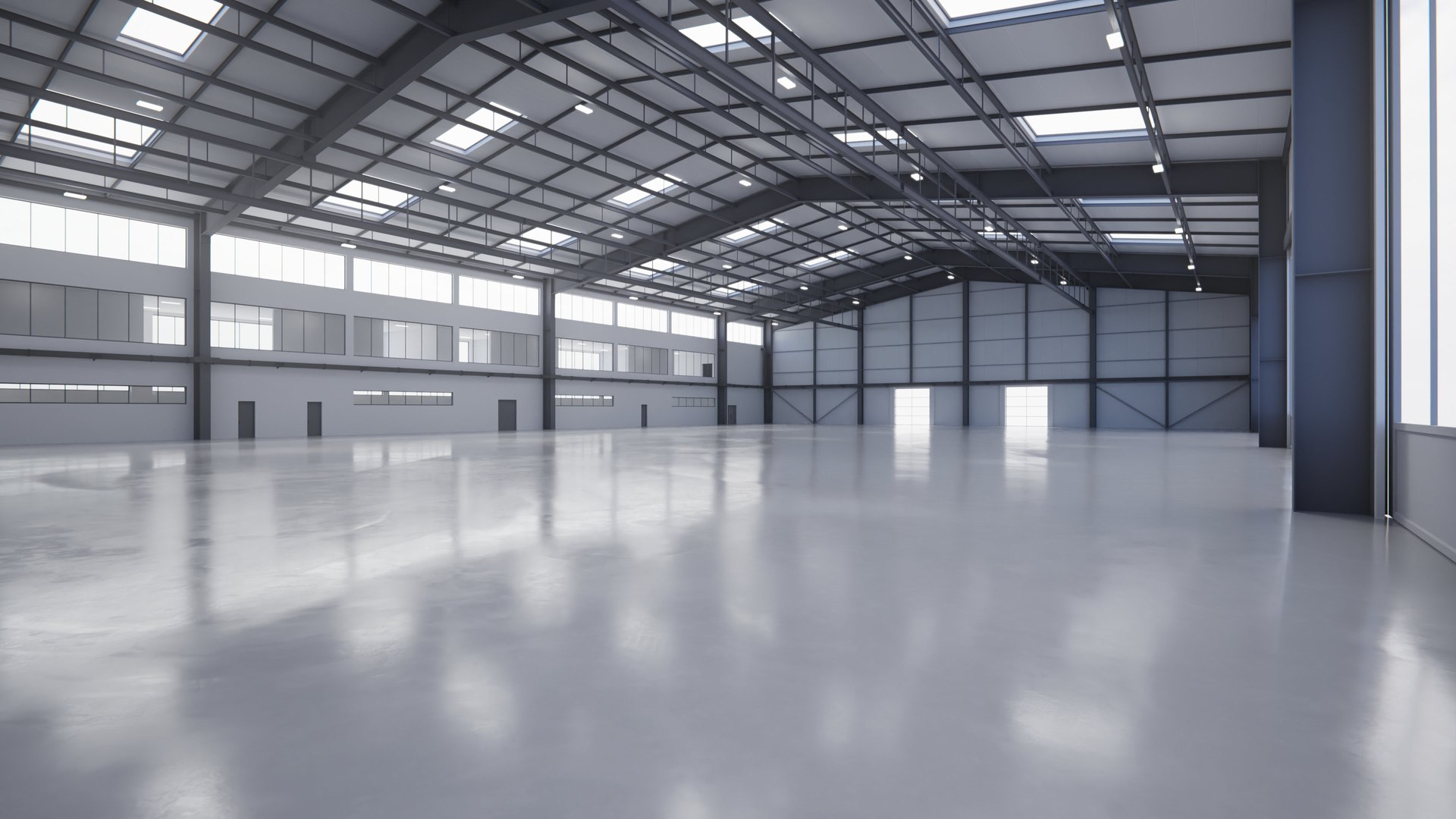 Airplane Hangar Interior 13 3D - TurboSquid 2089184