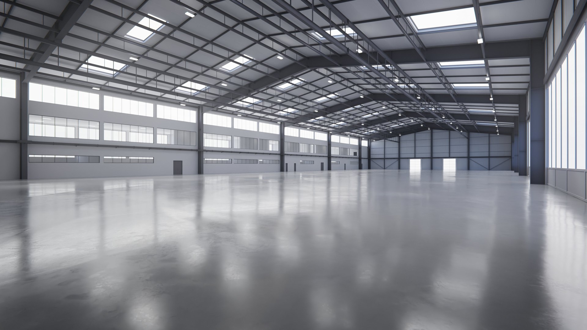 Airplane Hangar Interior 13 3D - TurboSquid 2089184
