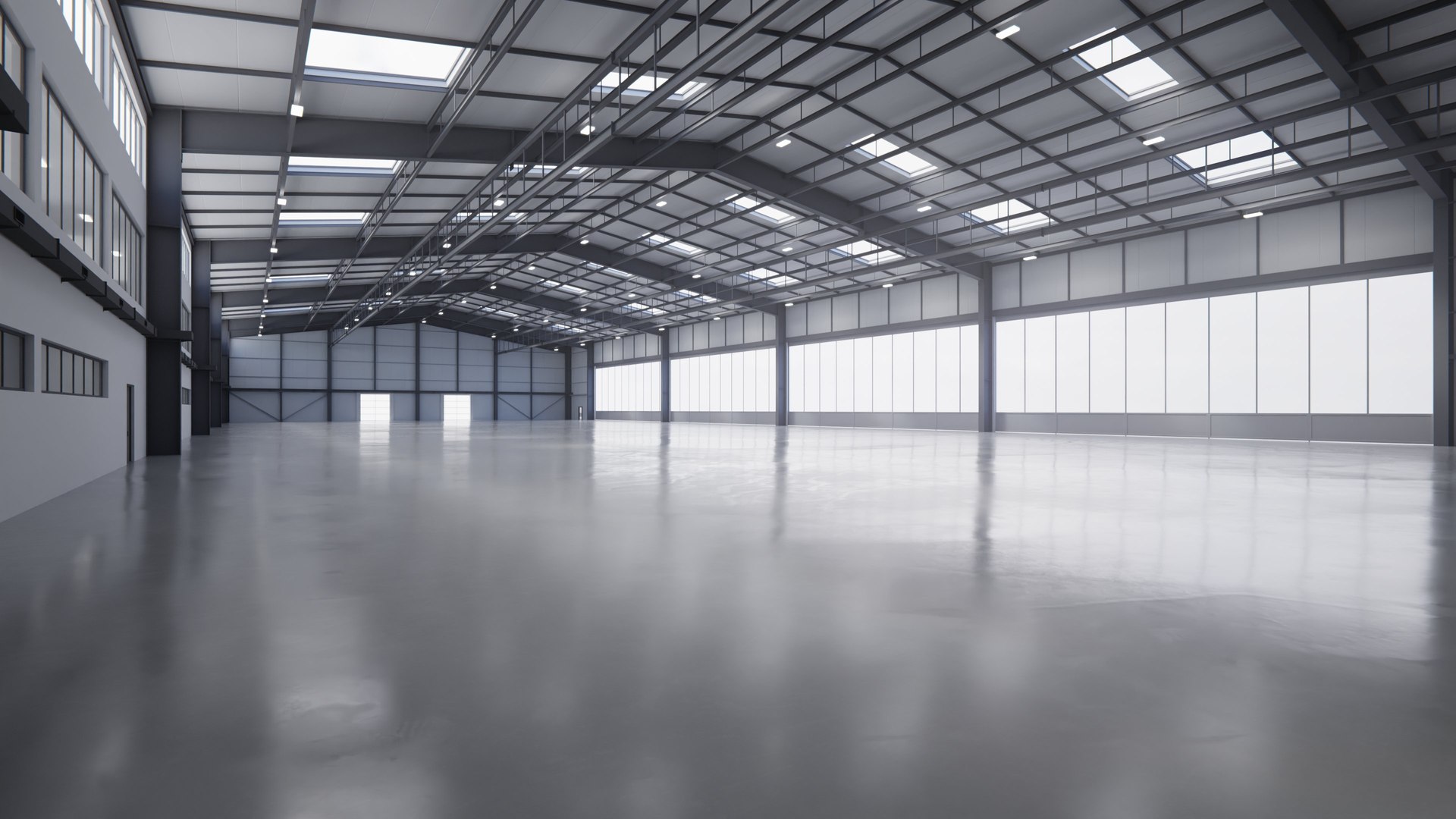 Airplane Hangar Interior 13 3D - TurboSquid 2089184