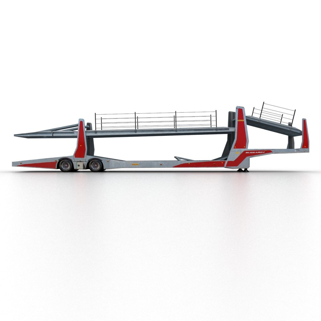 Rolfo Car Transporter 3d Model