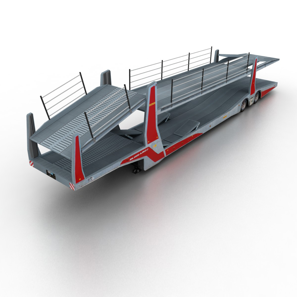rolfo car transporter 3d model