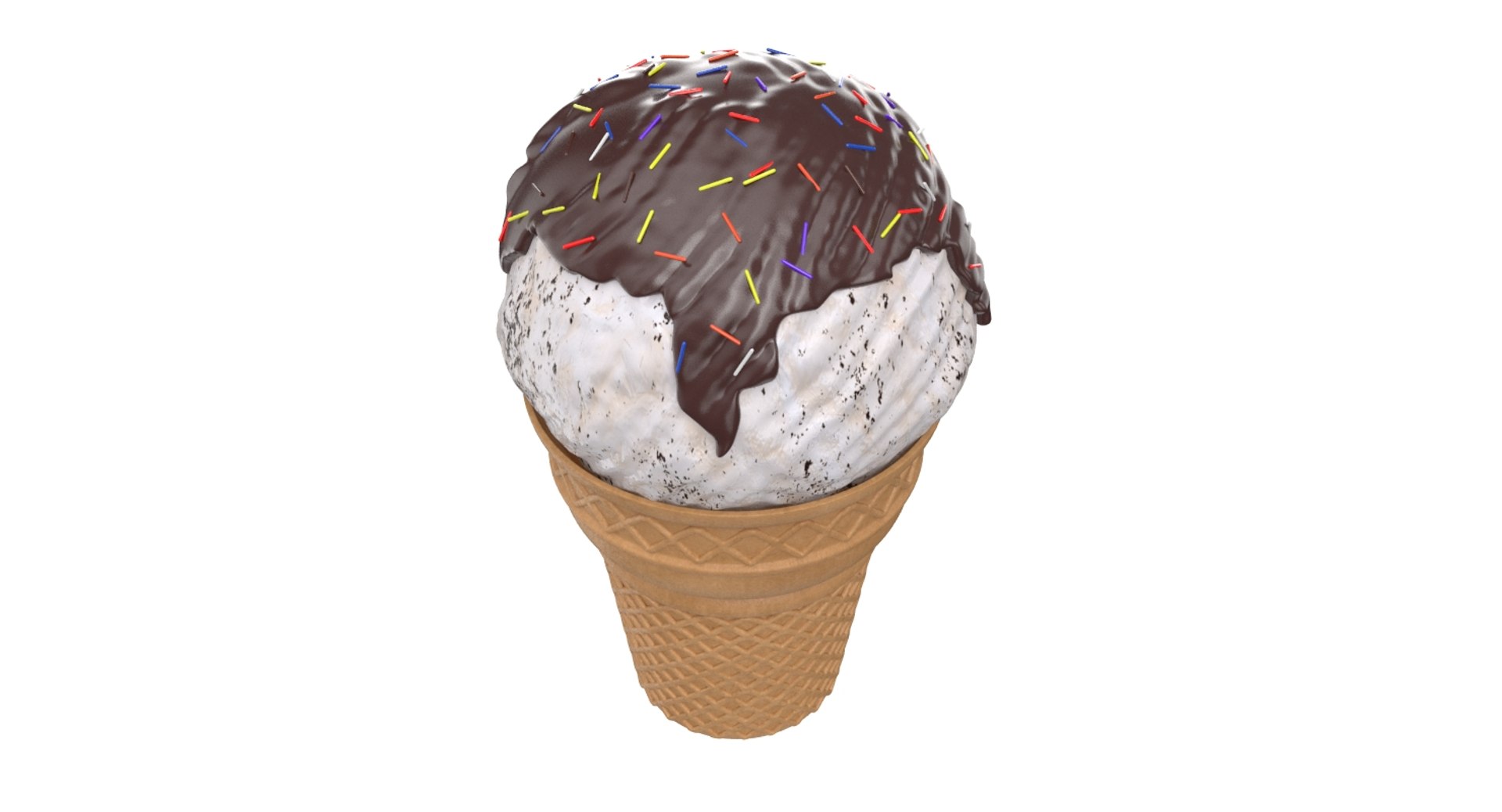 Ice cream model - TurboSquid 1342993