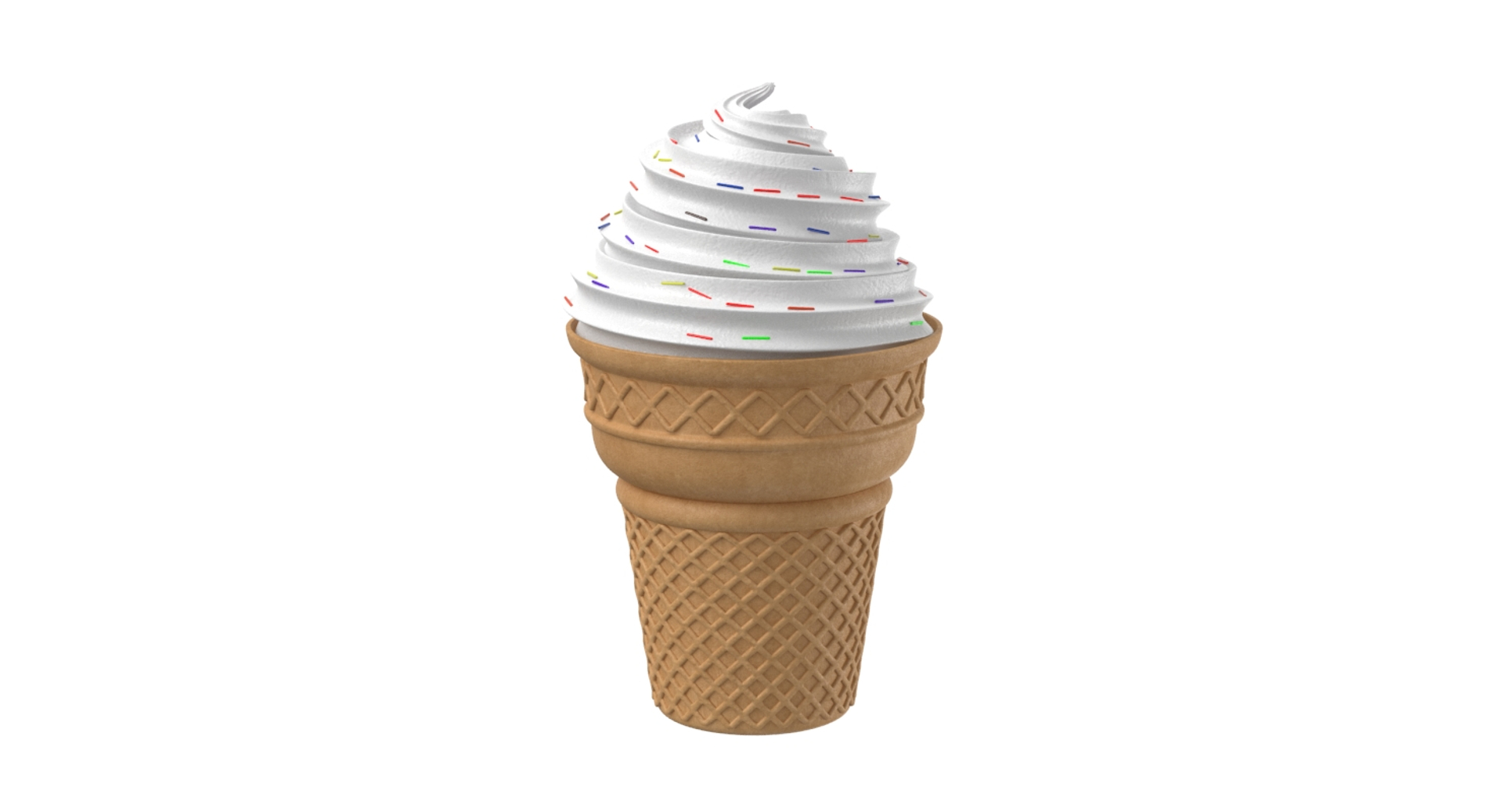 Ice cream model - TurboSquid 1342993