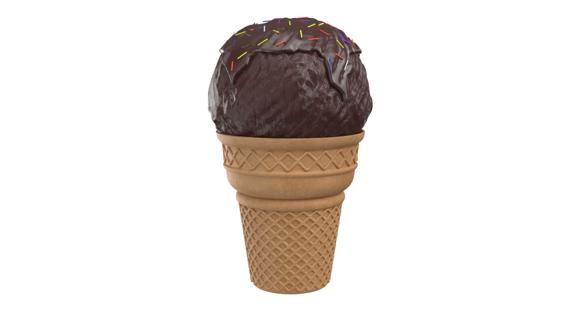 Ice cream model - TurboSquid 1342993