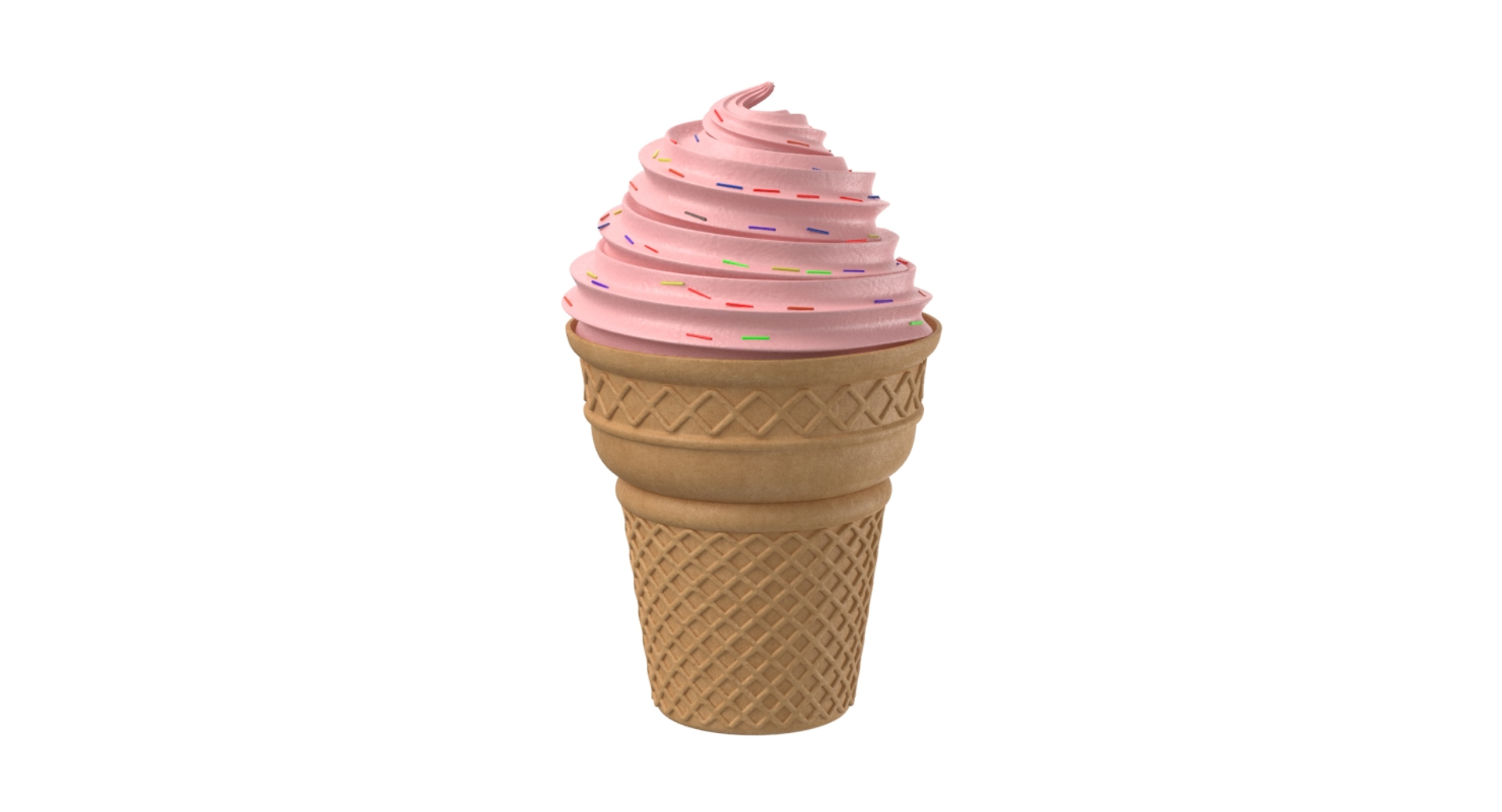 Ice cream model - TurboSquid 1342993