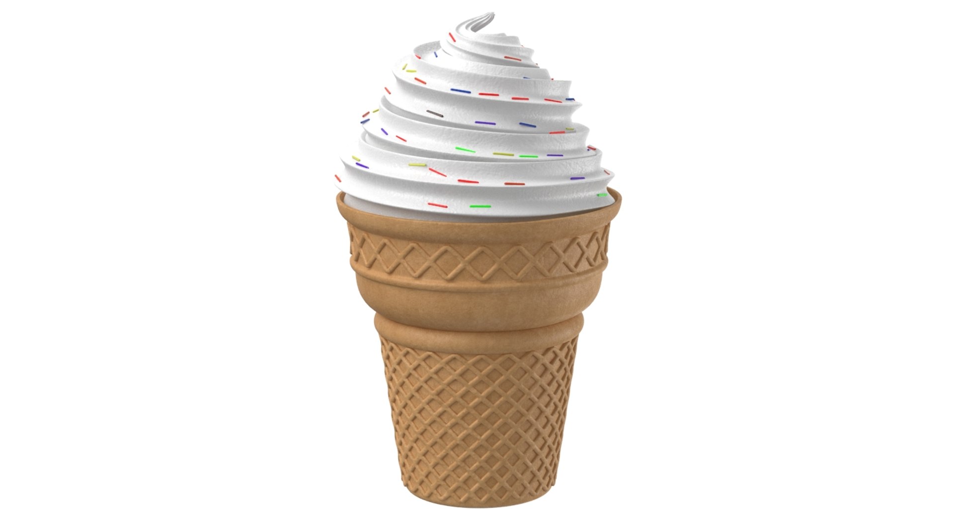 Ice cream model - TurboSquid 1342993