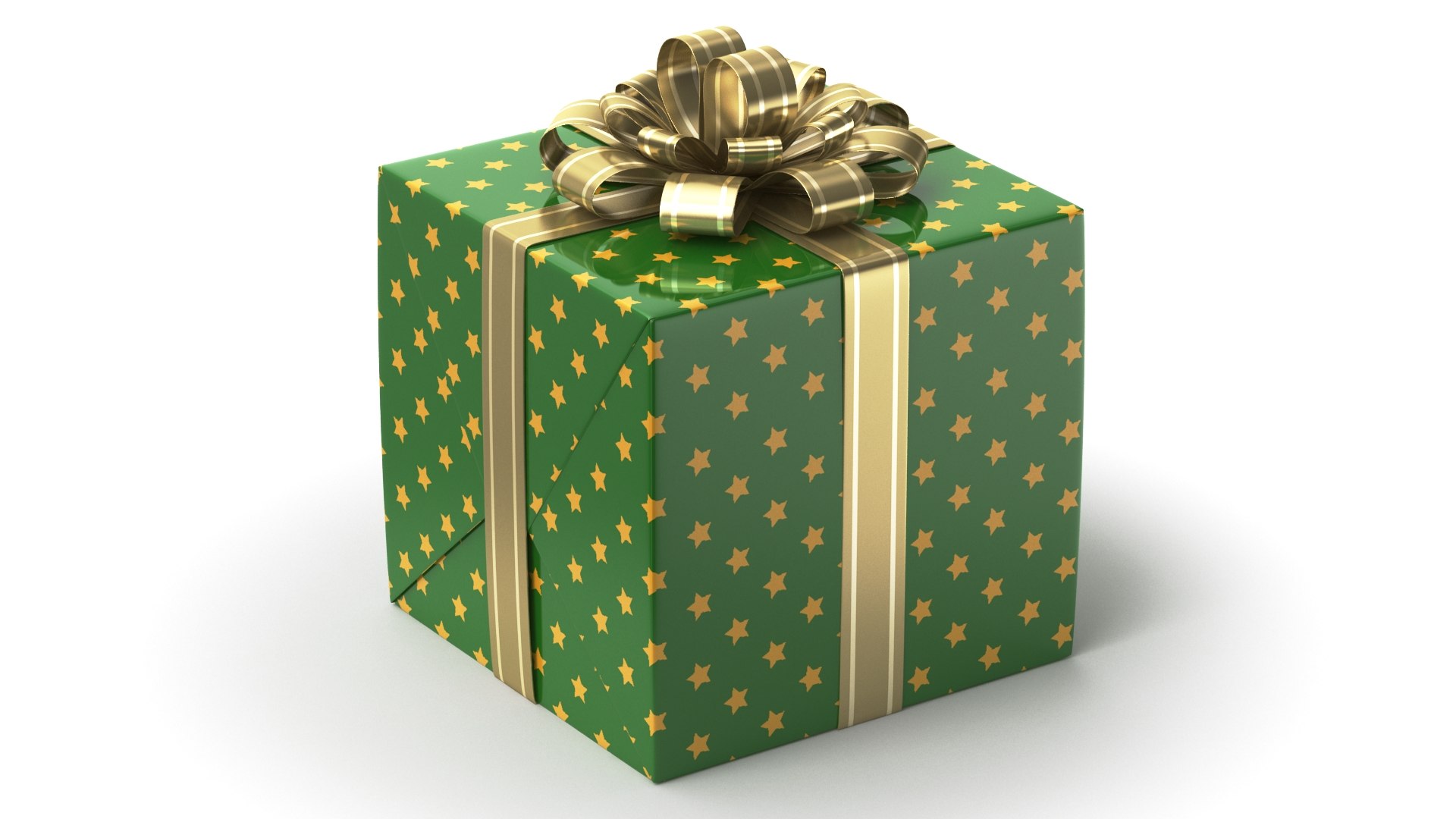 Detailed Gift Box 06 model - TurboSquid 2162676