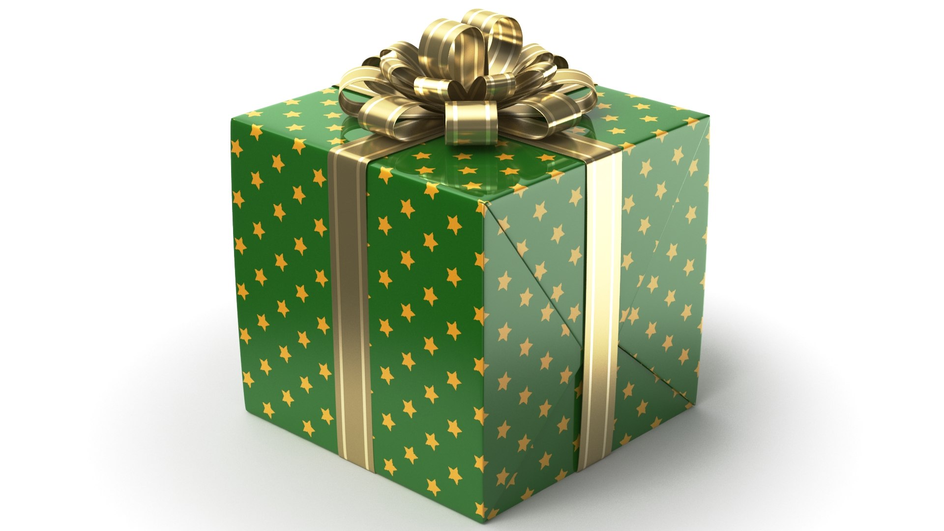 Detailed Gift Box 06 model - TurboSquid 2162676