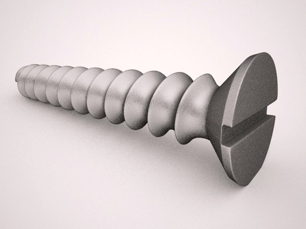 Wood Screw 3D Models for Download | TurboSquid