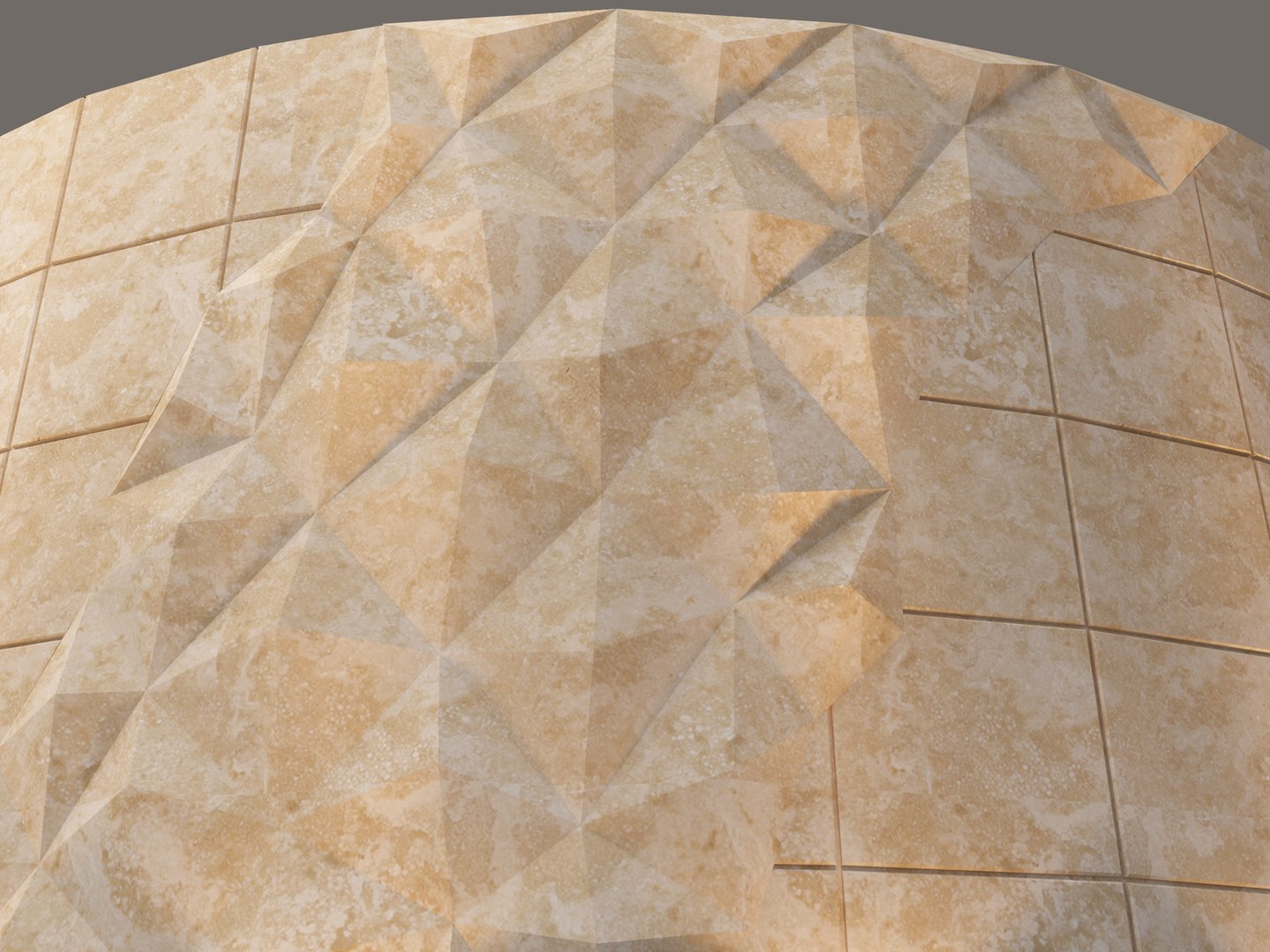 Curved Parametric Wall 3D - TurboSquid 1859351