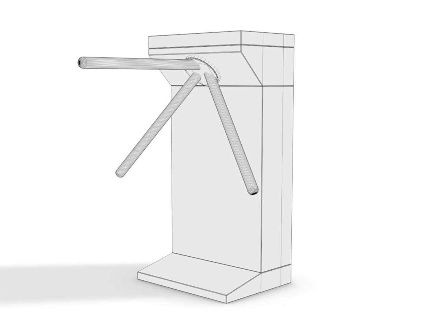 Turnstile Turn Stile 3D Model - TurboSquid 1216349