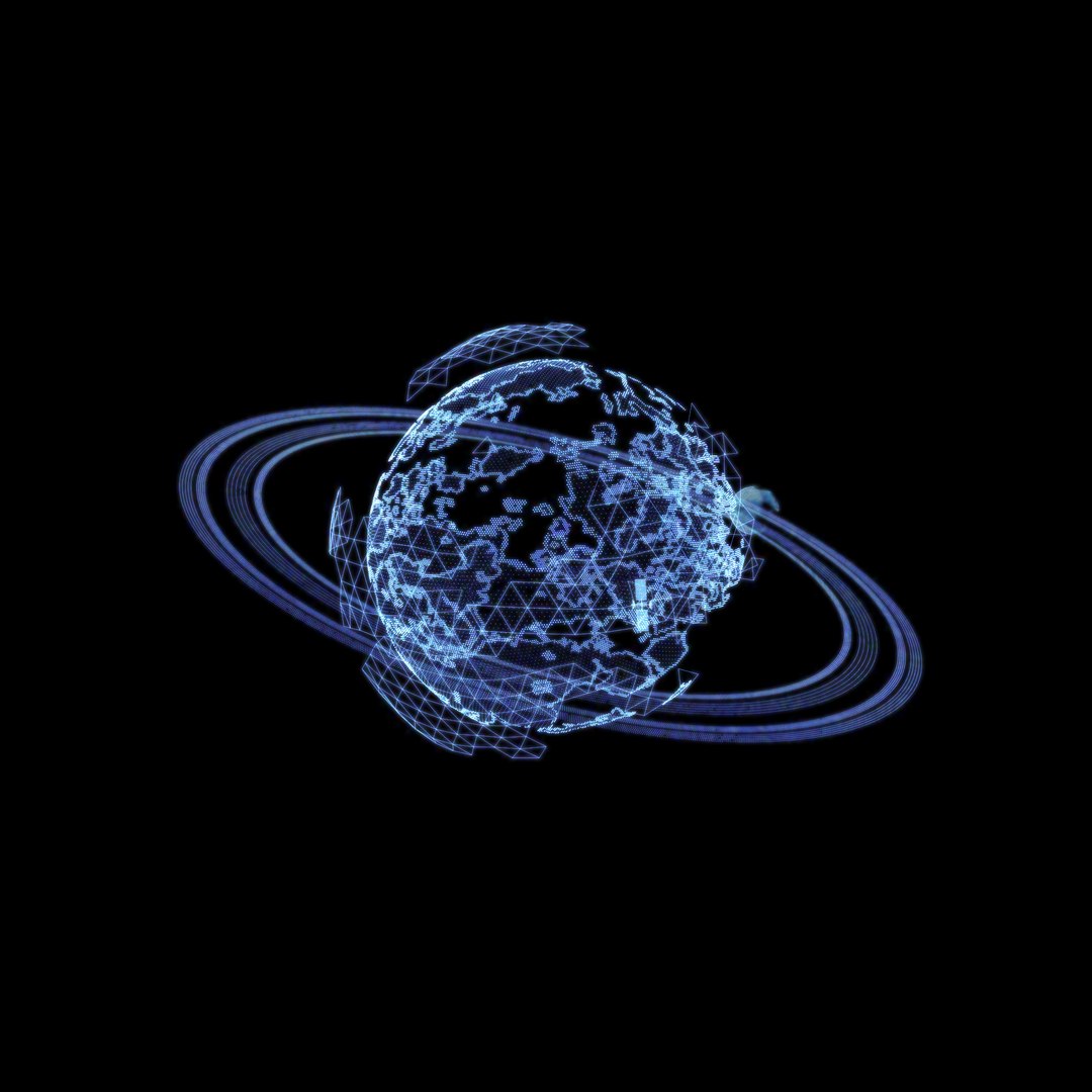 3D Generic Animated Hologram Planet - TurboSquid 1812749
