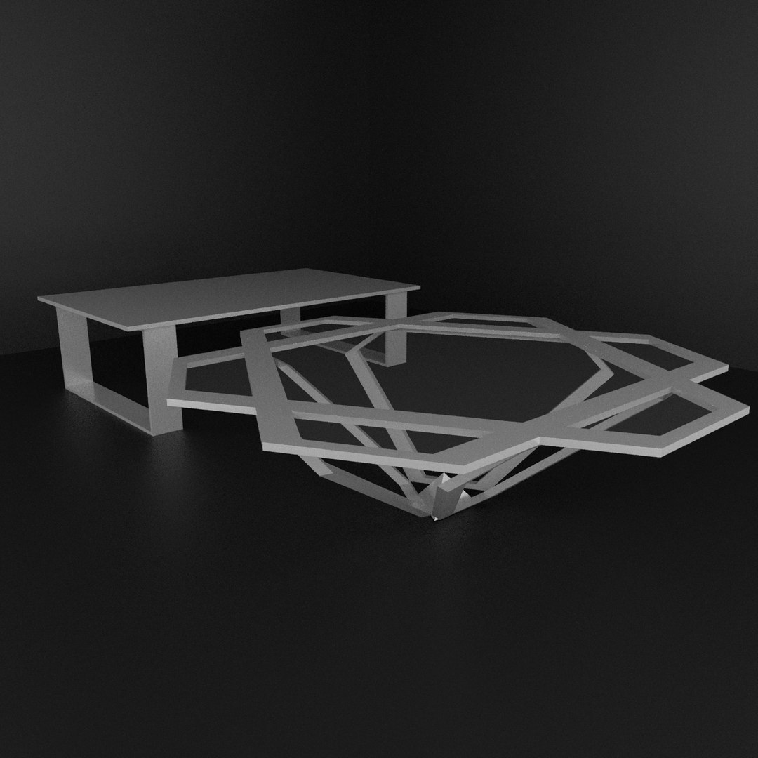 3D tables architectural - TurboSquid 1500618