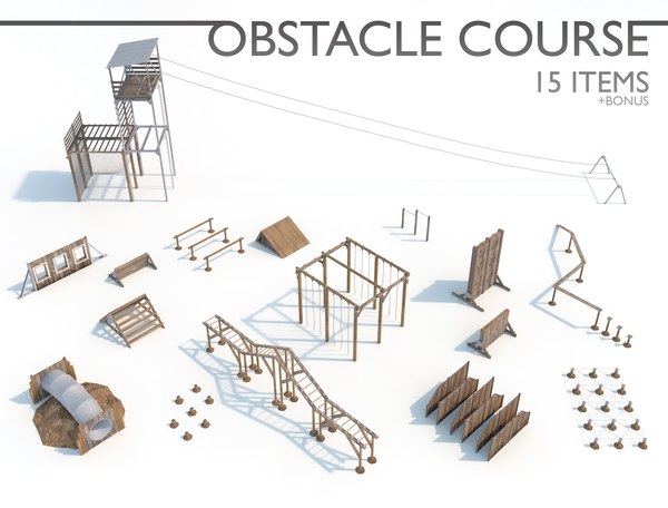 Free 3D Obstacle Models | TurboSquid