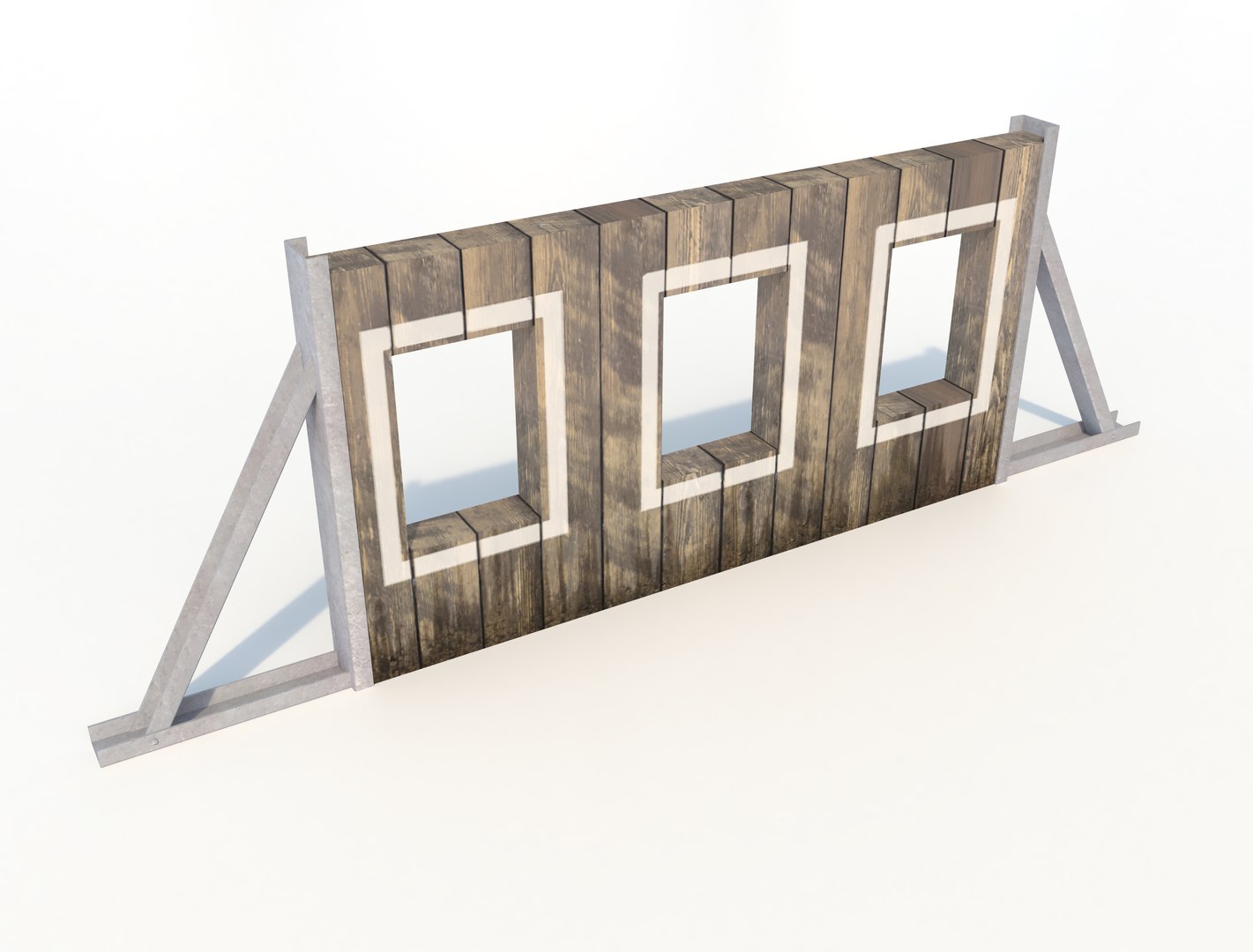 3D obstacle course - TurboSquid 1235588