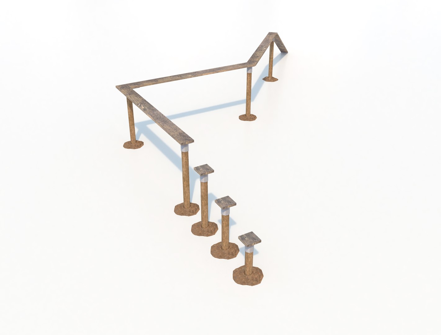 3D Obstacle Course - TurboSquid 1235588