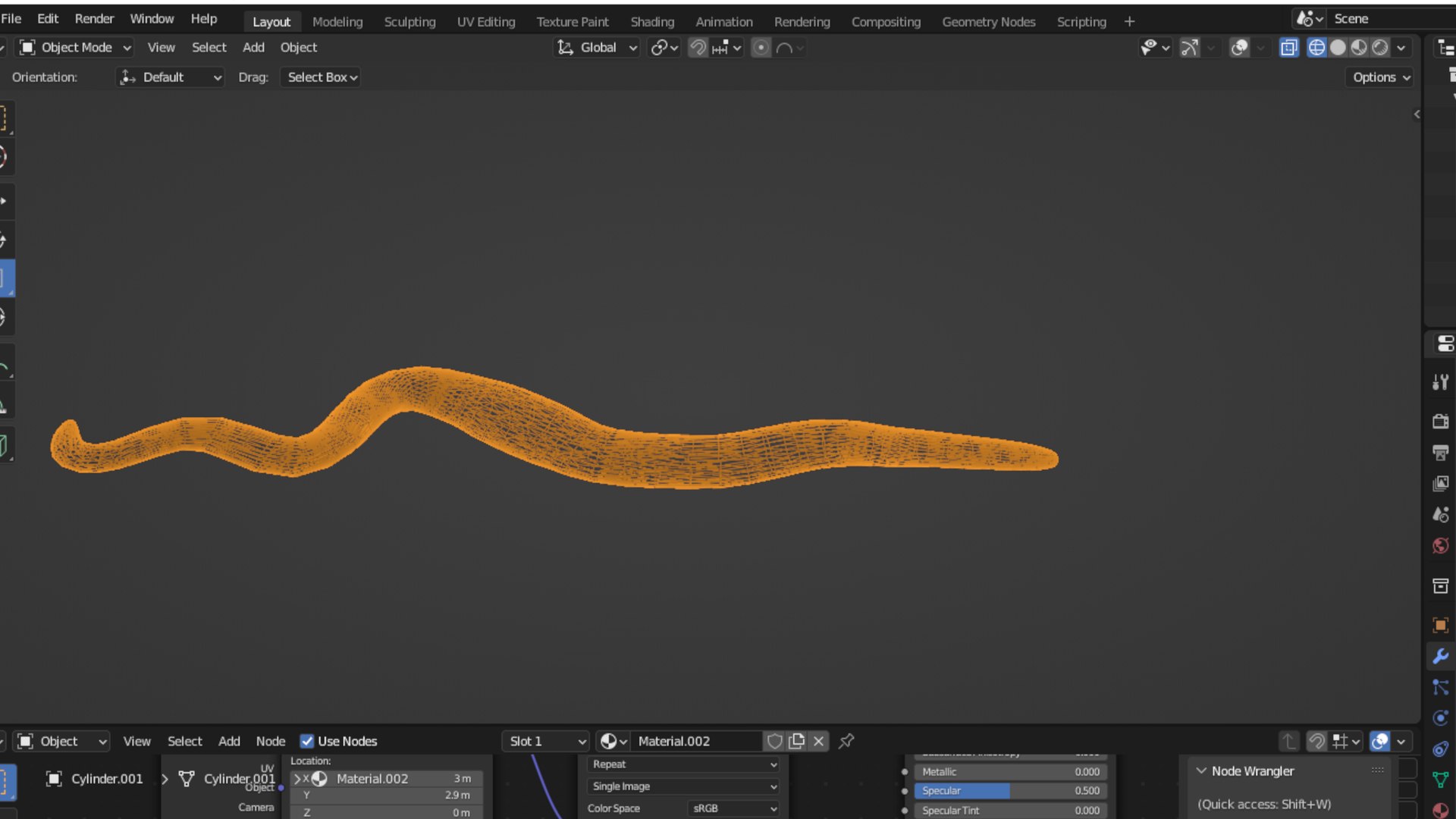 3D WORM - TurboSquid 1865201