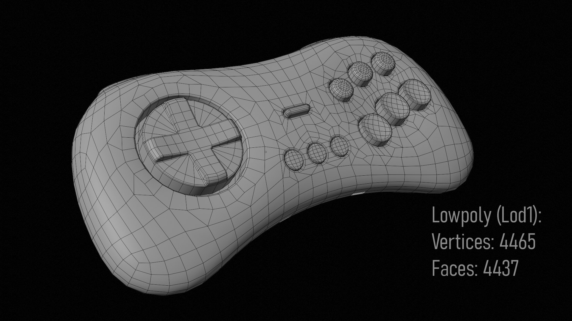 Retro Gamepad 8BitDo M30 Camouflage 3D Model - TurboSquid 2314099