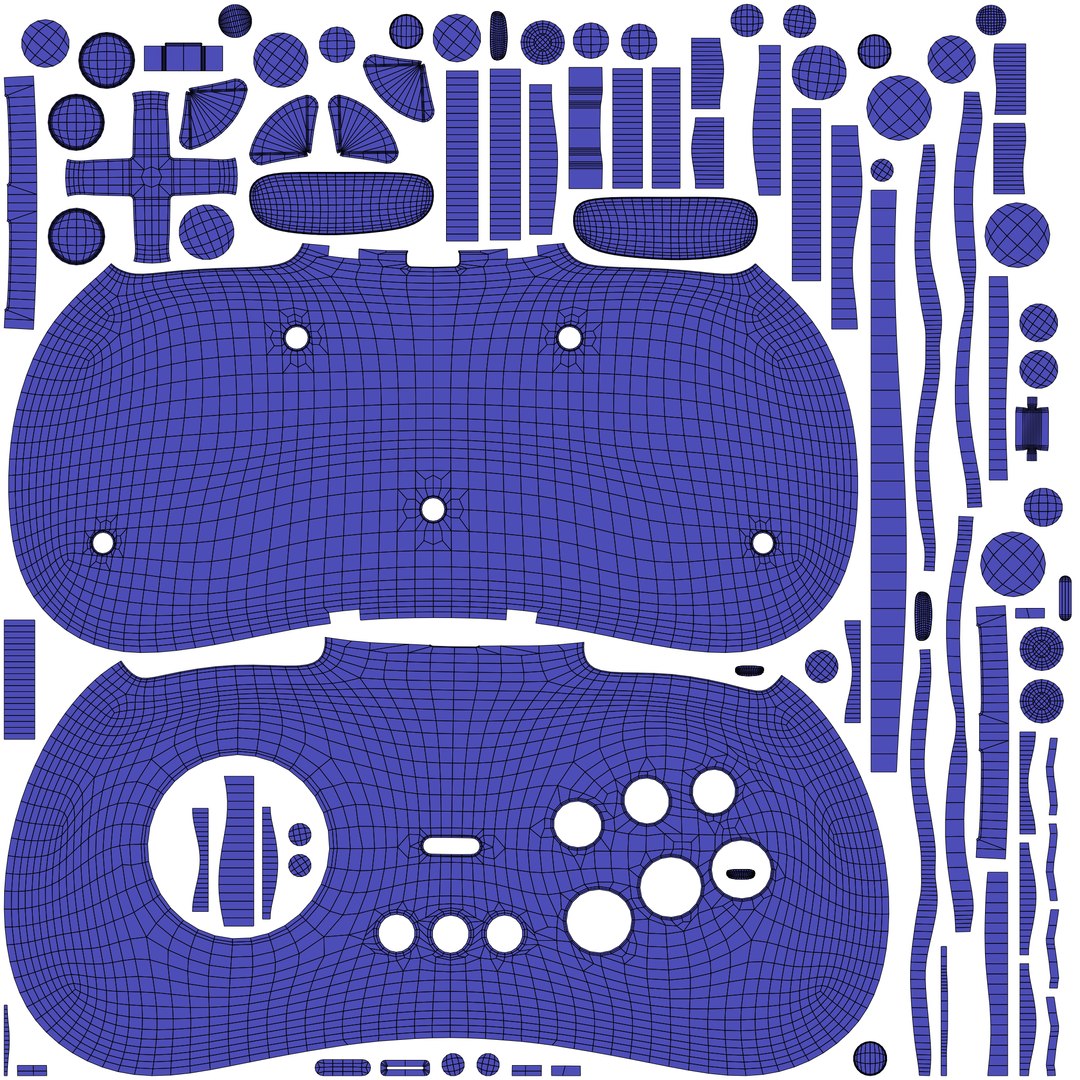 Retro Gamepad 8BitDo M30 Camouflage 3D Model - TurboSquid 2314099