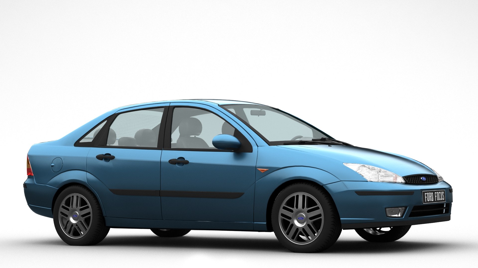 3D Model Ford Focus Sedan 2004 - TurboSquid 2049797