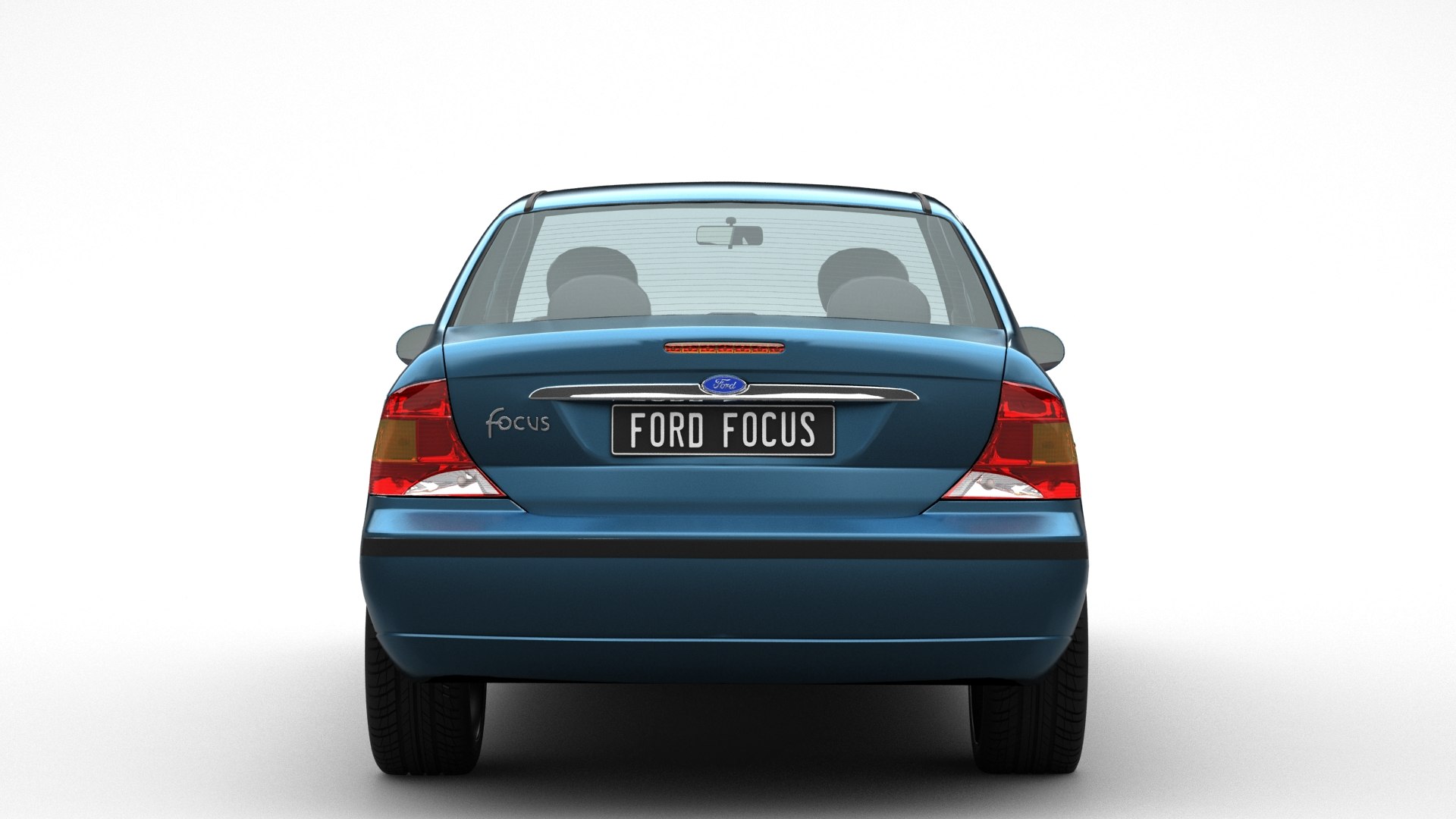 3D Model Ford Focus Sedan 2004 - TurboSquid 2049797
