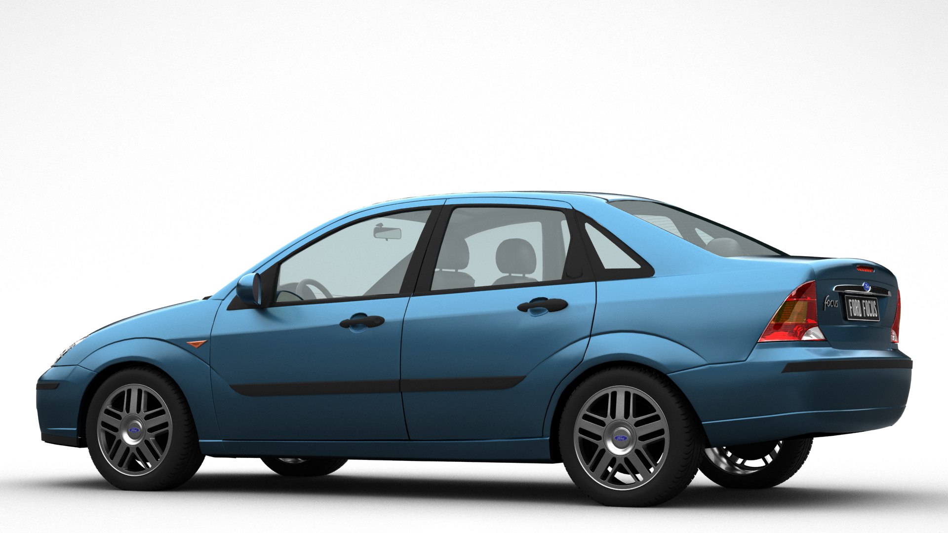3D Model Ford Focus Sedan 2004 - TurboSquid 2049797