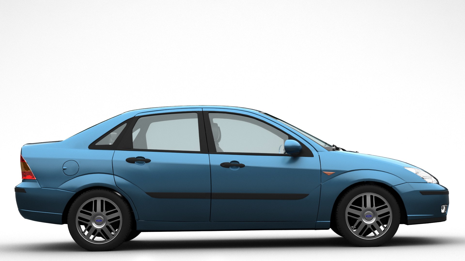 3D Model Ford Focus Sedan 2004 - TurboSquid 2049797