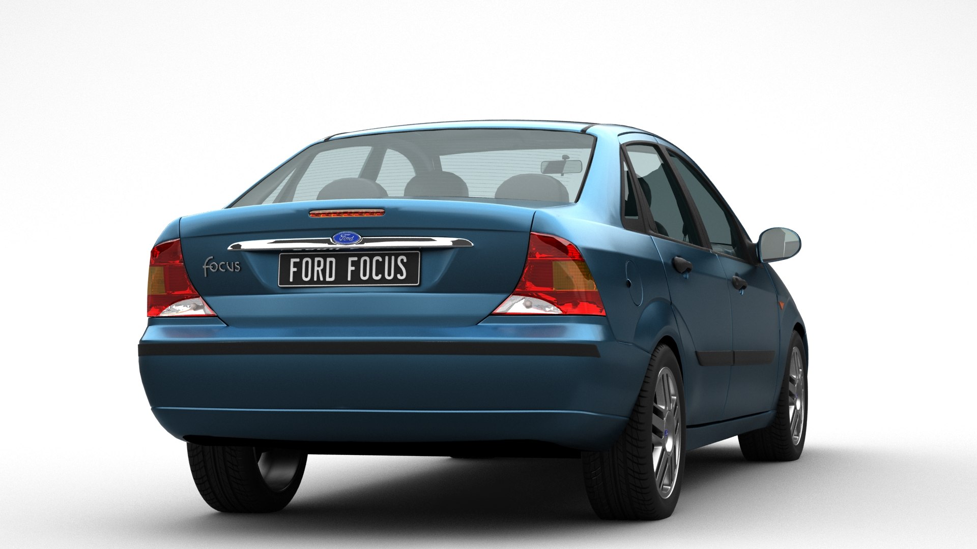 3D Model Ford Focus Sedan 2004 - TurboSquid 2049797