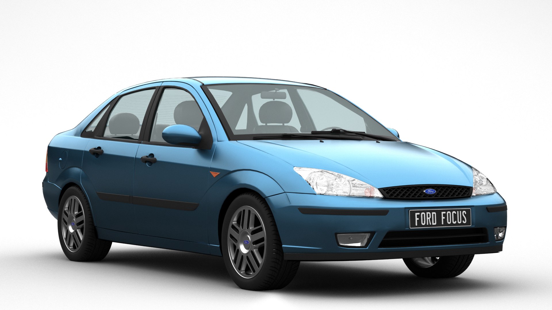 3D Model Ford Focus Sedan 2004 - TurboSquid 2049797