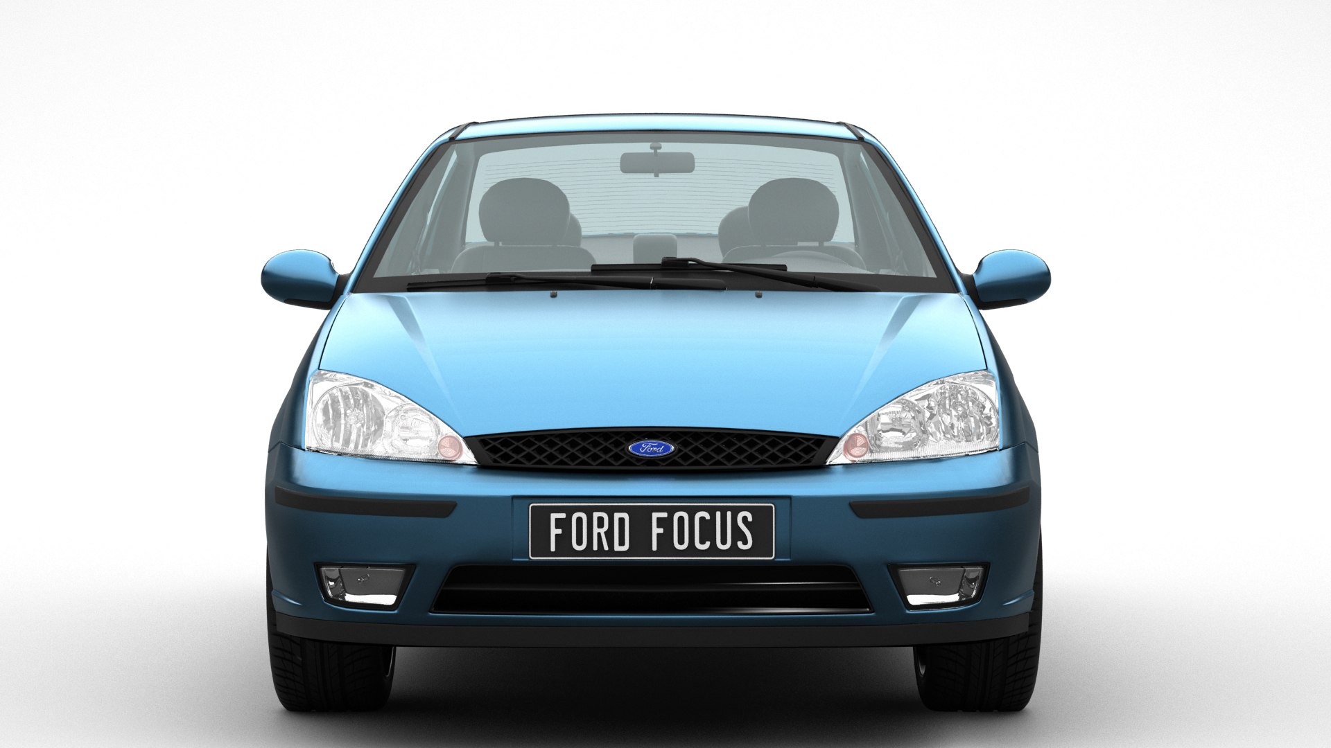 3D Model Ford Focus Sedan 2004 - TurboSquid 2049797