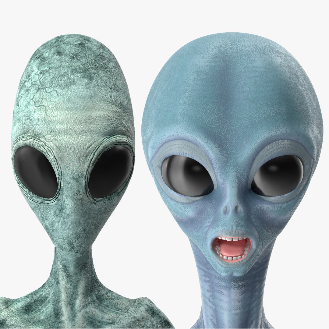 Humanoid aliens rigged 3D model - TurboSquid 1678868