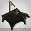 Gallows Scaffold Noose 3d Model