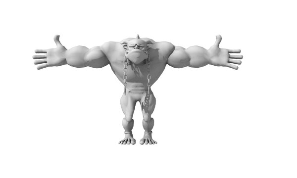 3d model orc