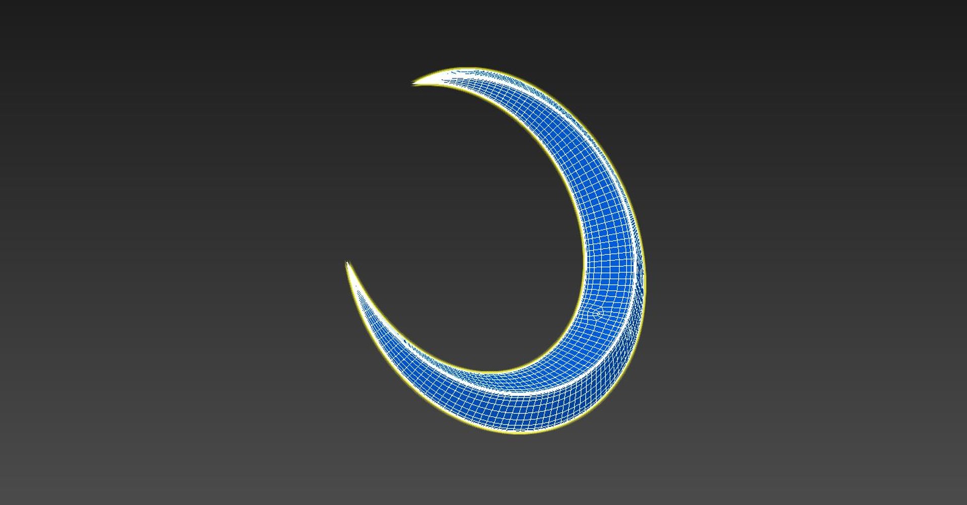 Crescent 3D Model - TurboSquid 1784474