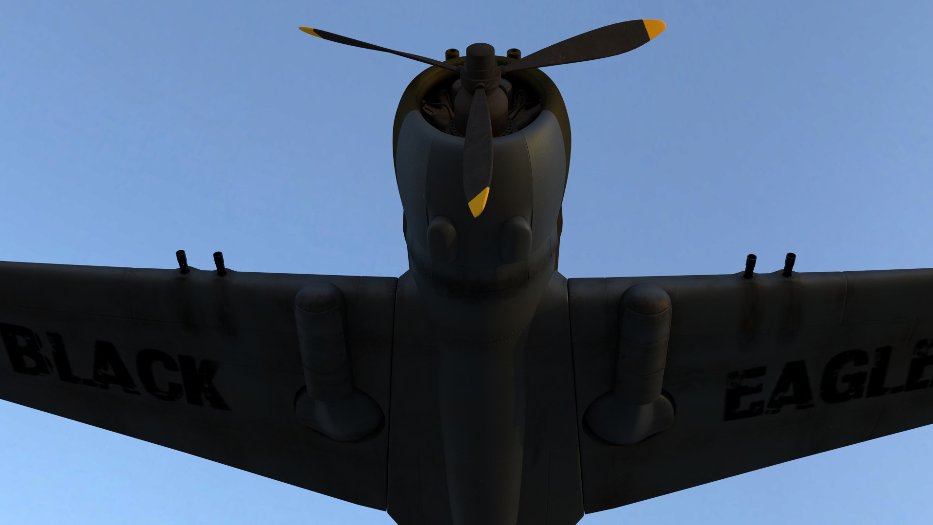 P36 Aircraft Ww2 3D Model - TurboSquid 1152582