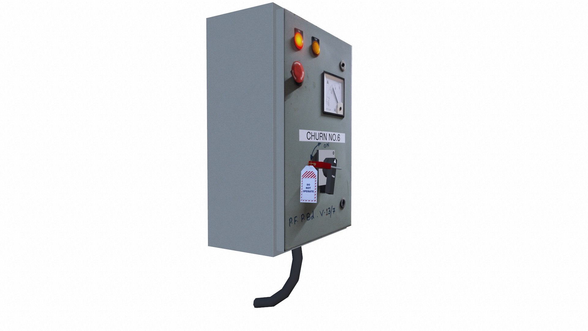 3D Model Electrical Panel - TurboSquid 2327782