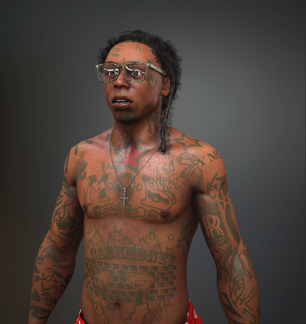 Lil wayne model - TurboSquid 1672004