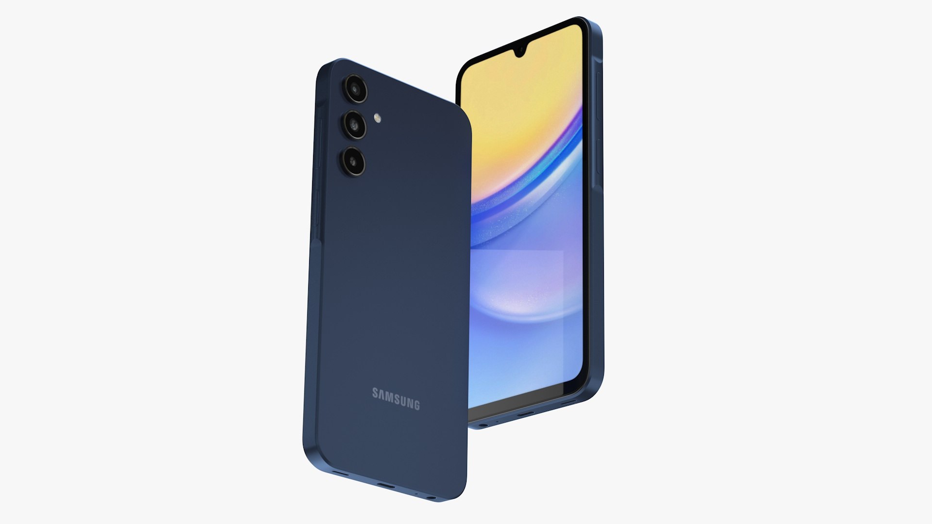 3D Samsung Galaxy A15 Blue - TurboSquid 2159046