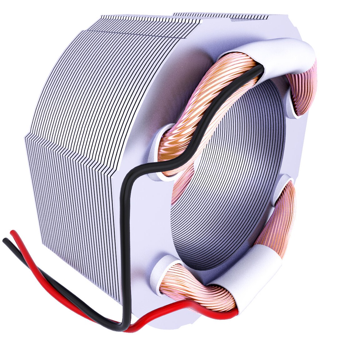 3D Professional Electric Motor Stator 46 Model - TurboSquid 2096768