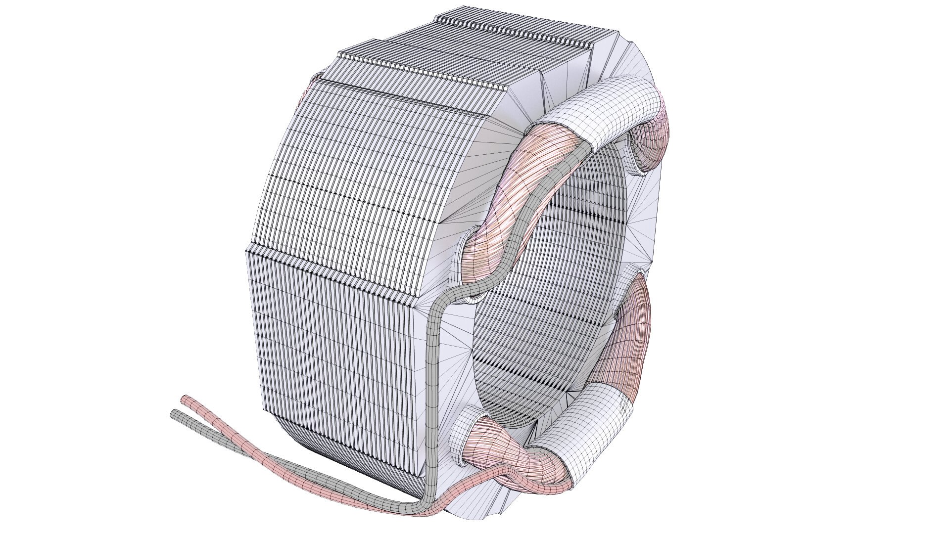 3D Professional Electric Motor Stator 46 Model - TurboSquid 2096768
